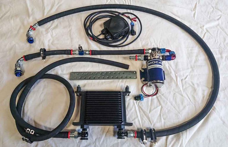 Transaxle Gearbox Oil Coolers for race and road cars - CS Racing